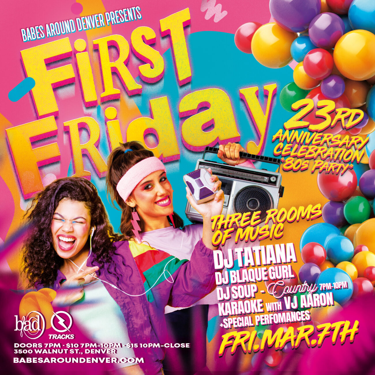 First Fridays – Babes Around Denver