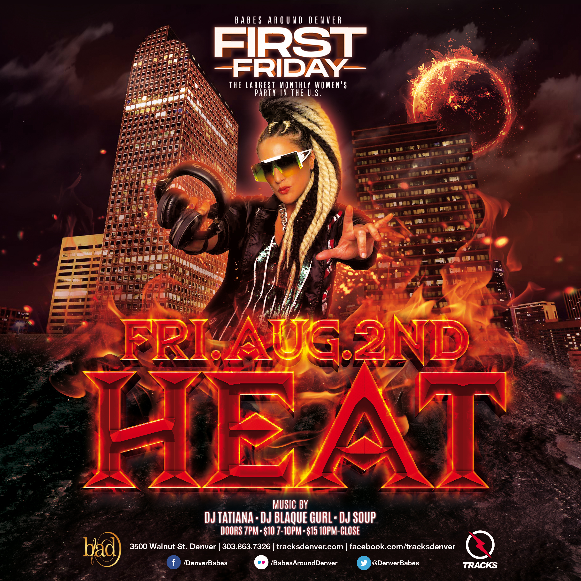 August First Friday “Heat” – Babes Around Denver